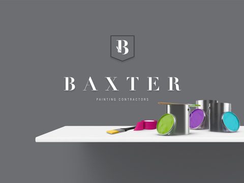 Brand Design for Baxter Painting » psyborg® Newcastle & Lake Macquarie